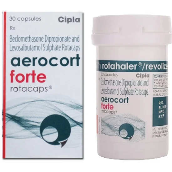 Aerocort Inhaler| Beclomethasone Dipropionate & Levosalbutamol