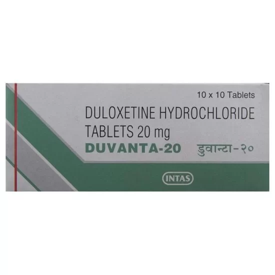 Duvanta 20 Mg | Duloxetine | Treat Diabetic nerve pain
