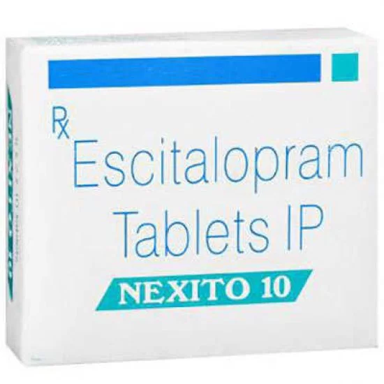 NEXITO 10 mg(Escitalopram) Relief Panic Disorder & OCD