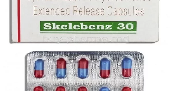 Skelebenz 30mg | Treats Muscle Strain & Pain