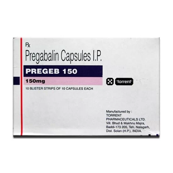 Pregabalin 150mg Lyrica Capsule Treat for Epilepsy & Anxiety