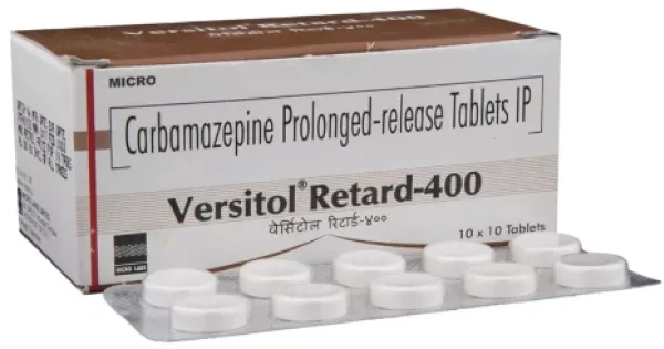 Versitol Retard 400 Tablet PR Trust Your Epilepsy Care.