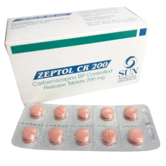 Zeptol CR 200 Mg Tablet | Carbamazepine | Mazepine