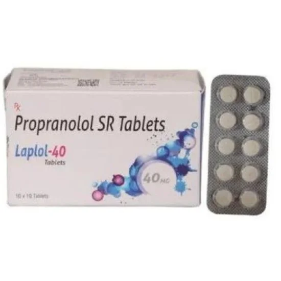 Propranolol 40mg : Treats Hypertension & Prevent Migraine Headache
